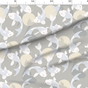 Carp Koi Fish Fabric Koi Fish Pattern 004 by Bluelela Carp Koi Fish ...