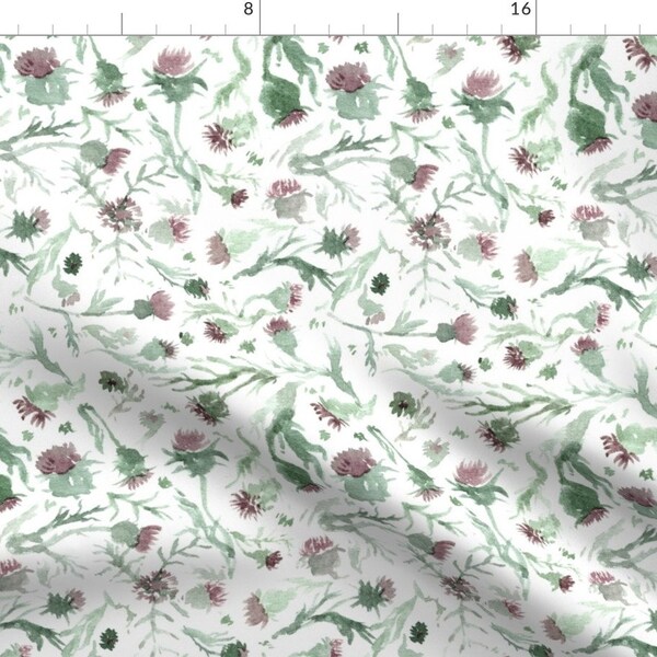 Thistle Fabric - Etsy