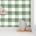 Green Plaid Wallpaper Plaid Green and Black by Daily Miracles Green ...