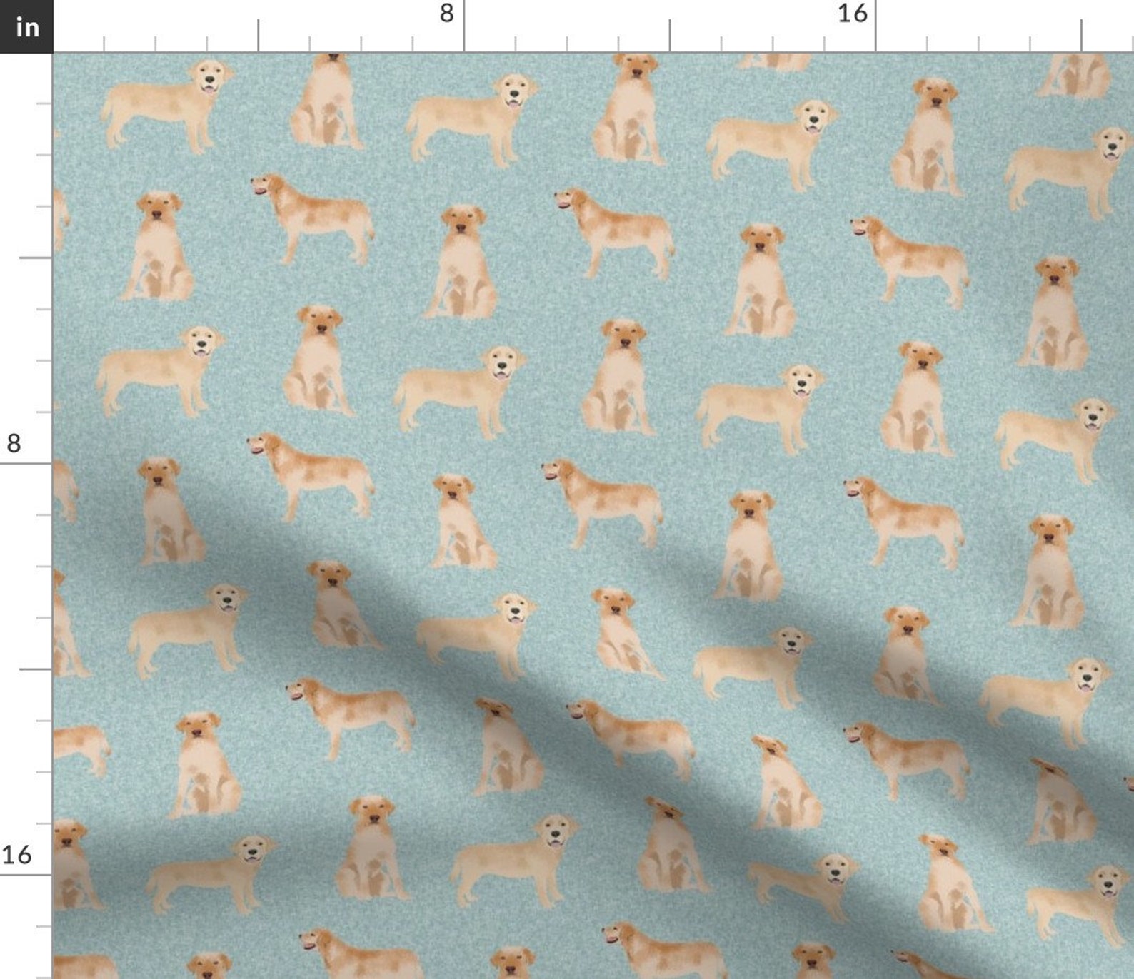 Yellow Lab Fabric Yellow Labrador Pet Quilt Dog Breed Quilt - Etsy