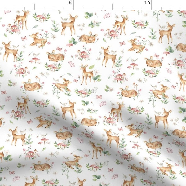 Deer Fabric - Etsy