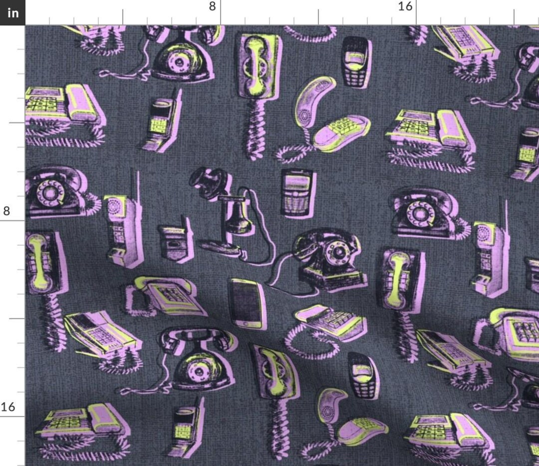Phone Fabric Phones Phones Phones Pinks by Abbieuproot Telephones Phone ...