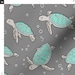 Sea Turtle Fabric Sea Turtles Mint Green Nautical Ocean - Etsy