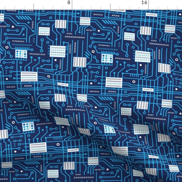 Techno Fabric - Etsy