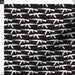 Gun Fabric Guns White on Black by Weebeastiecreations Gun - Etsy