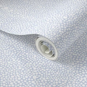 Shagreen Wallpaper - Shagreen by Danika Herrick - Light Blue White ...