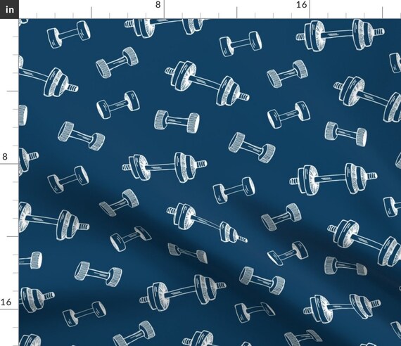 Fitness Fabric Hand Weights Fitness Blue by Revista - Etsy