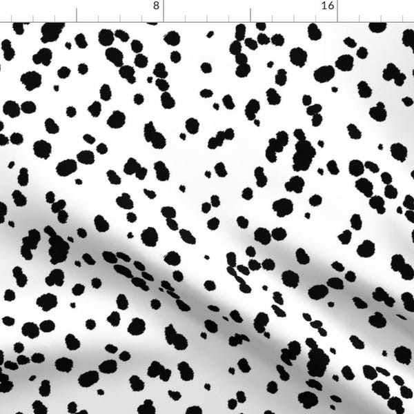 Dalmatian Print Fabric - Etsy