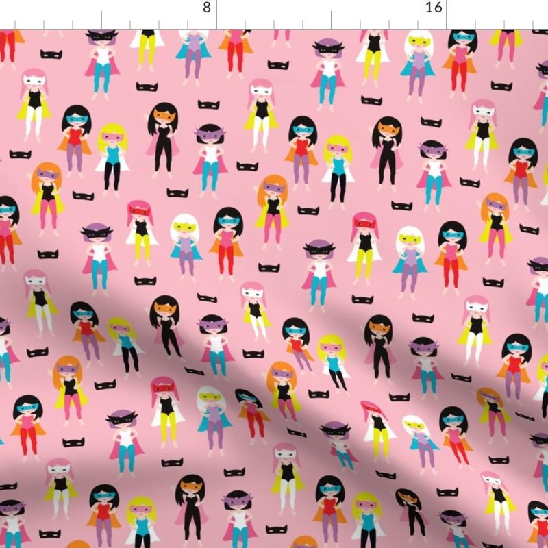Super Hero Fabric - Etsy