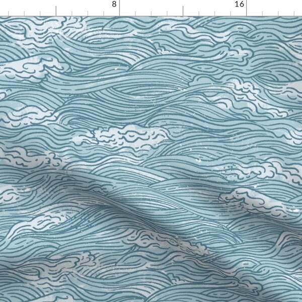 Water Fabric - Etsy