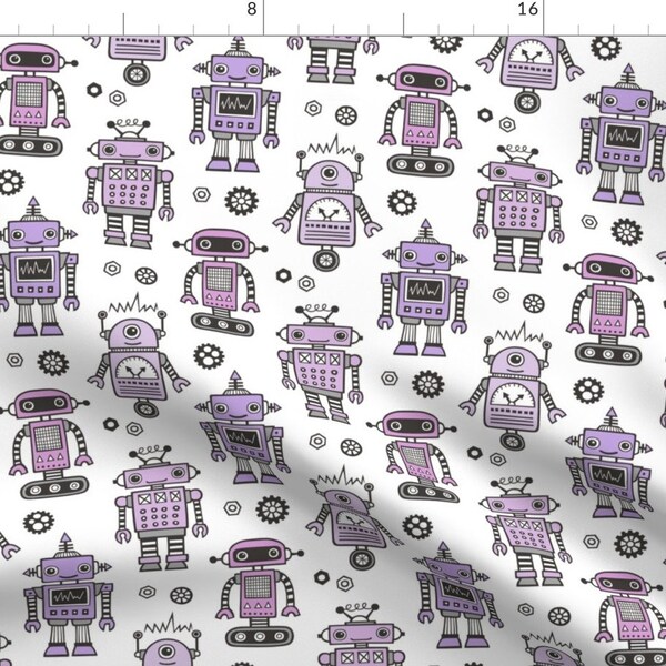 Purple Robot - Etsy