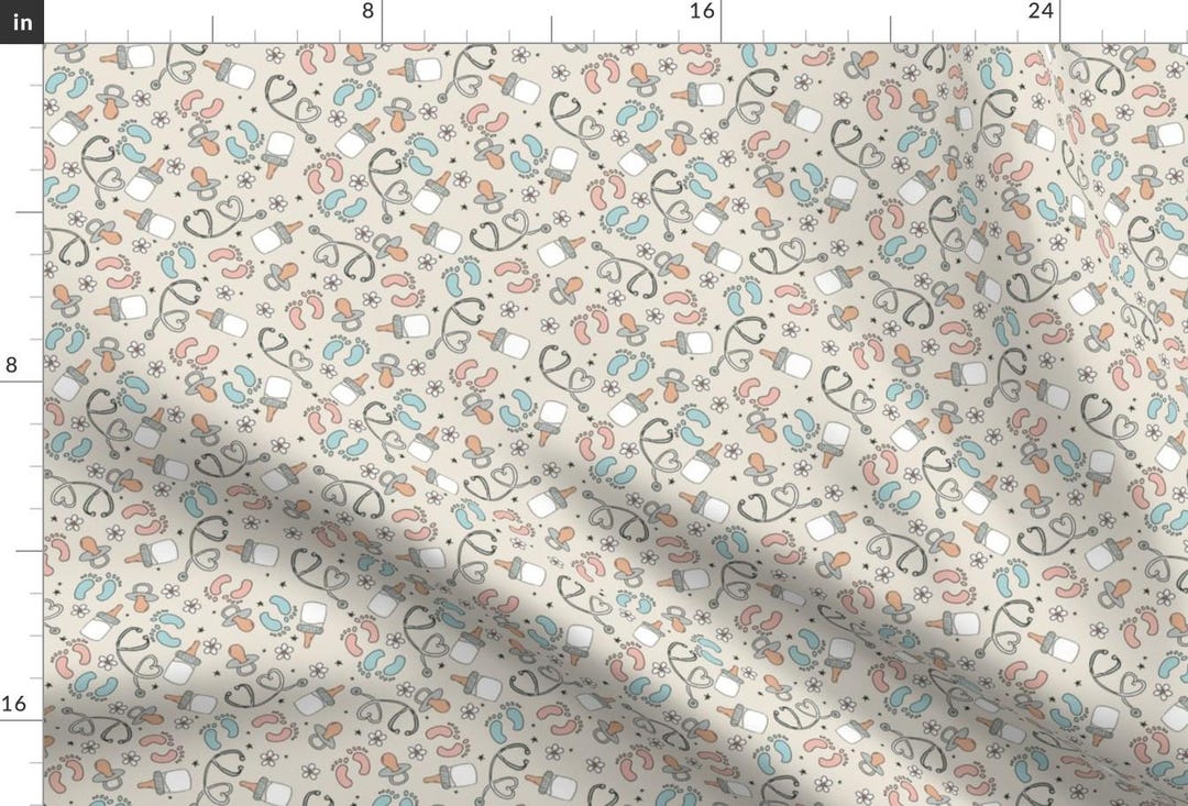 Doctor Fabric - Labor and Delivery by Brittanyfrostdesigns - Baby ...