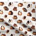 Geometric Guinea Pig Animal Fabric Lots of Little Guinea Pigs by ...