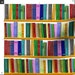 Bookshelf Fabric Book Shelf by Stofftoy Library Books Literature ...
