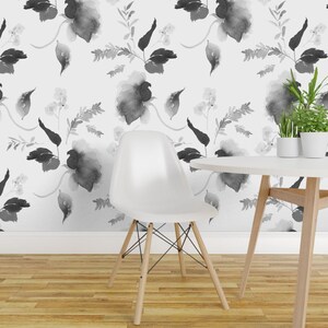 Black and White Wallpaper - Spring Black and White by Shopcabin ...