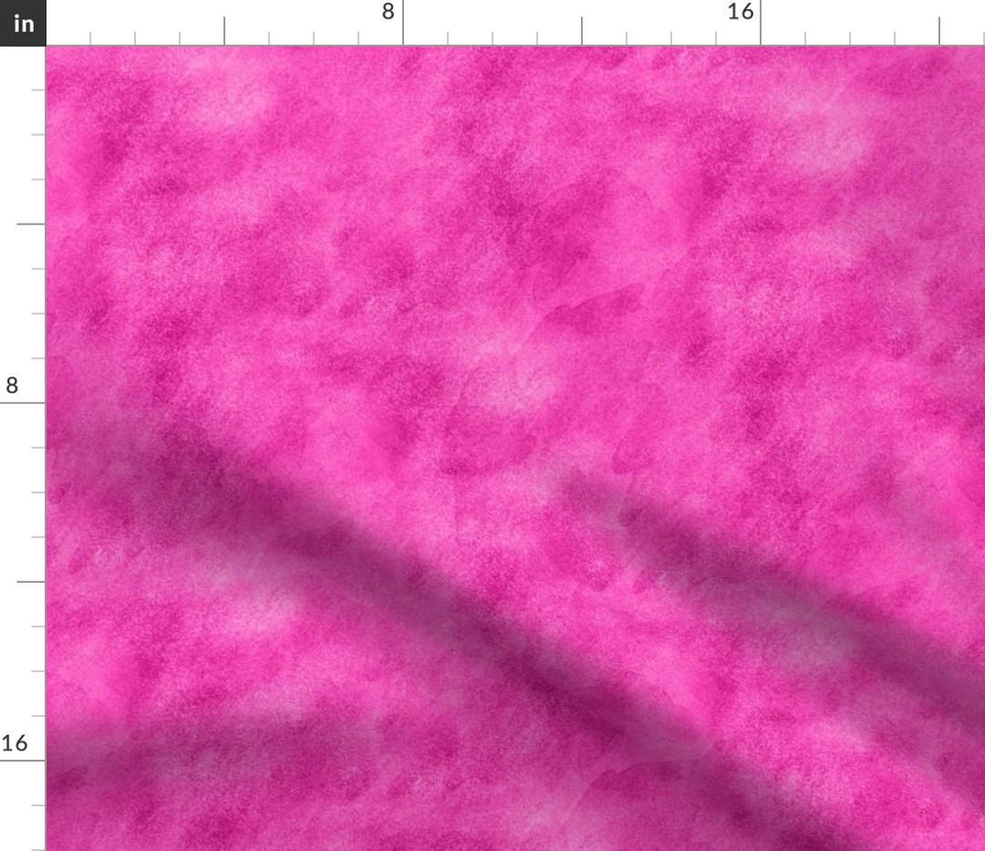 Bright Pink Fabric Hot Pink Watercolor by Raccoongirl Watercolor Happy ...