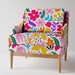 Happy Floral Upholstery Fabric Bright Floral Garden by Priraj_designs ...