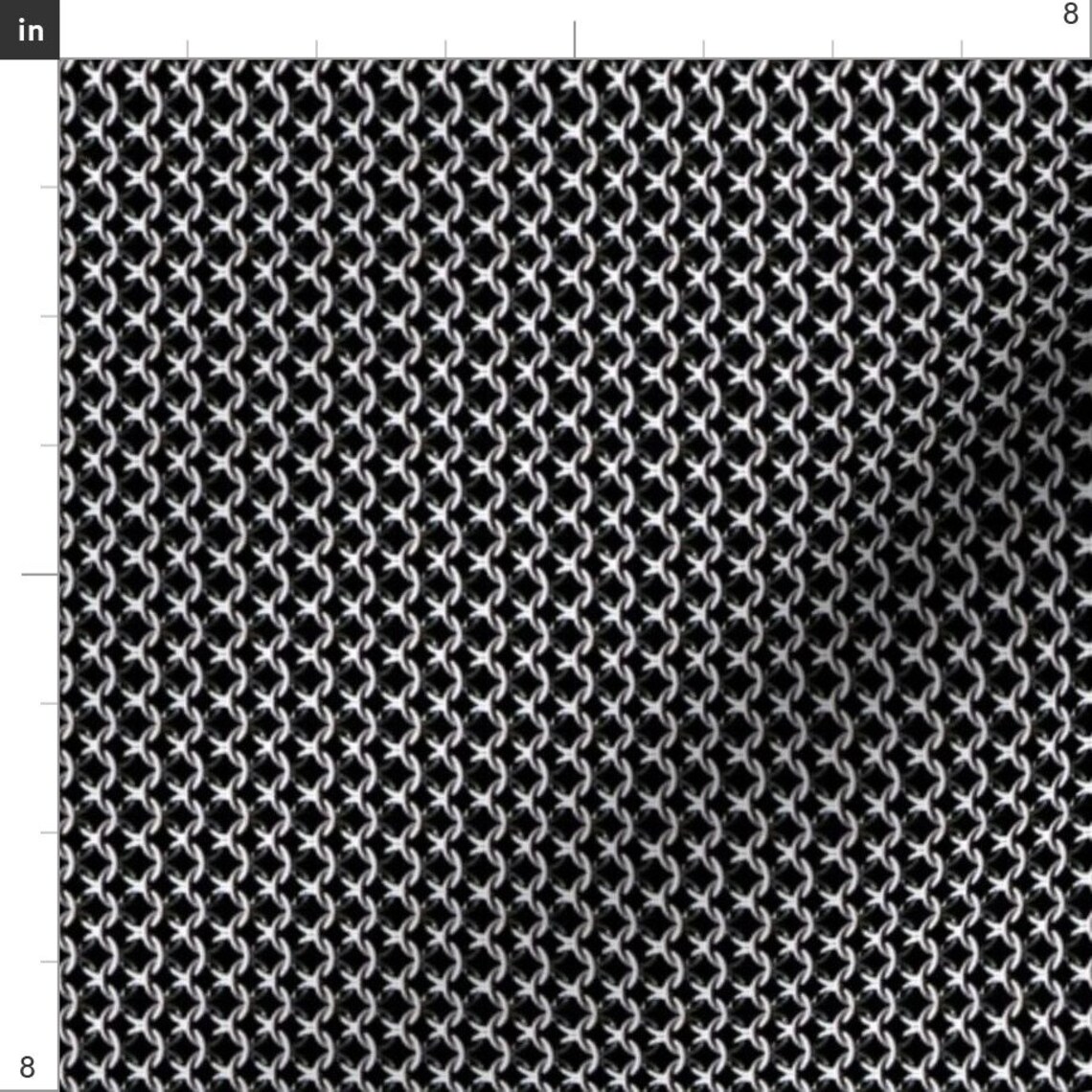 Chain Mail Fabric Chain Mail Fabric by Ingridthecrafty - Etsy
