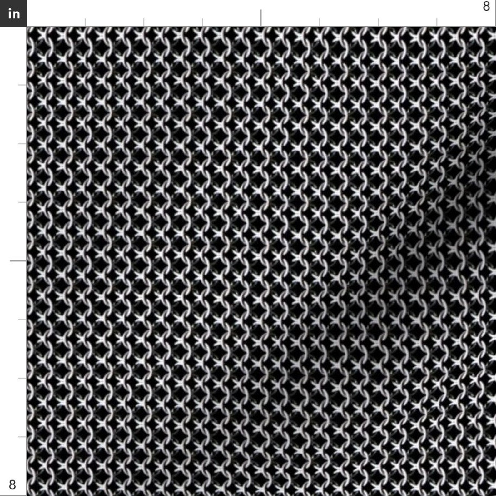 Chain Mail Fabric Chain Mail Fabric by Ingridthecrafty - Etsy