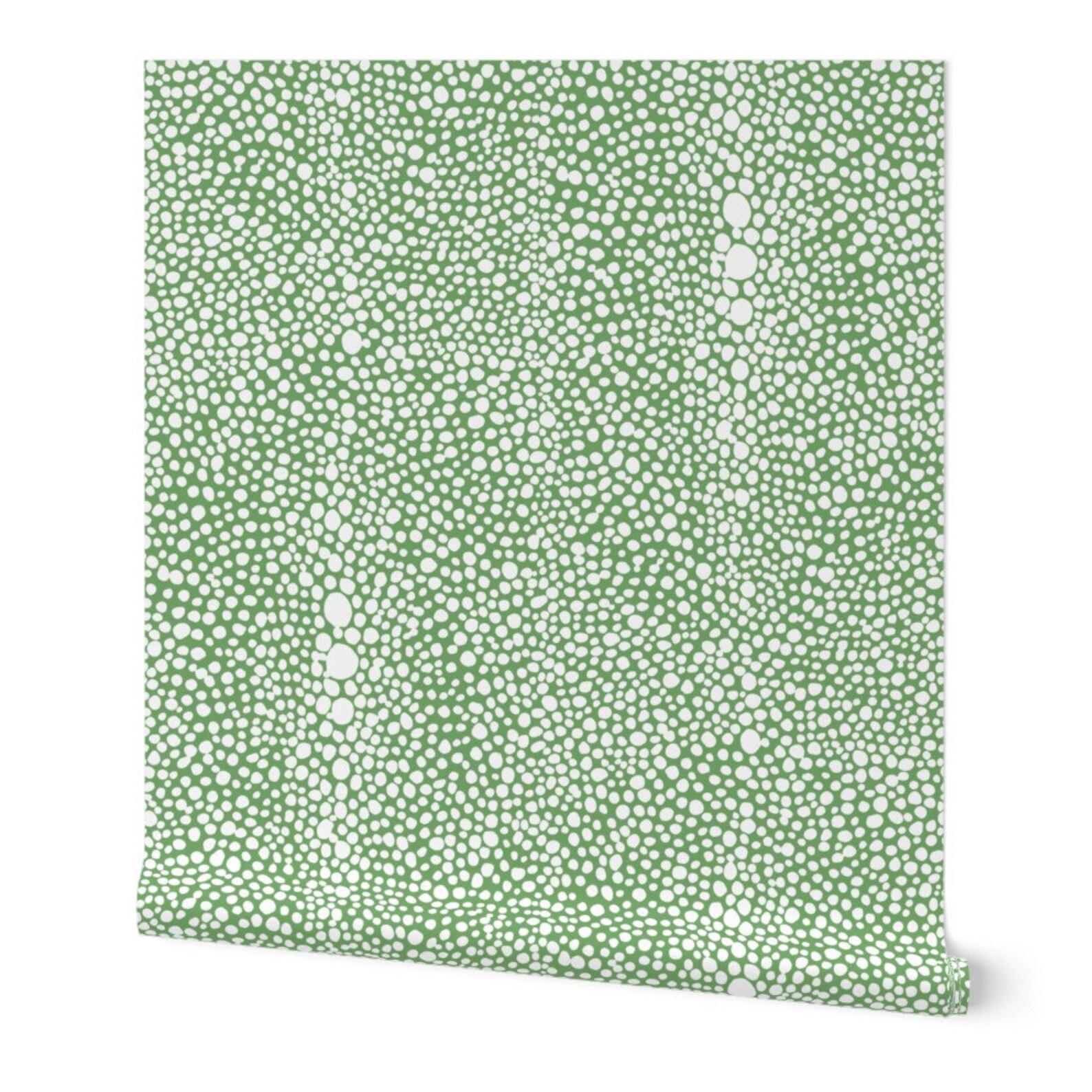 Animal Wallpaper Green Shagreen by Danika Herrick Green | Etsy