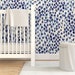 Indigo Blue Wallpaper Indigo Rain by Crystal Walen Indigo - Etsy