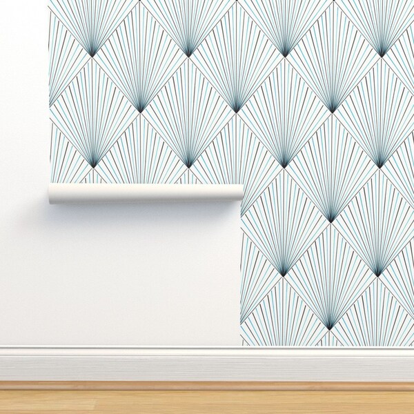 Large Scale Geometric Wallpaper - Etsy