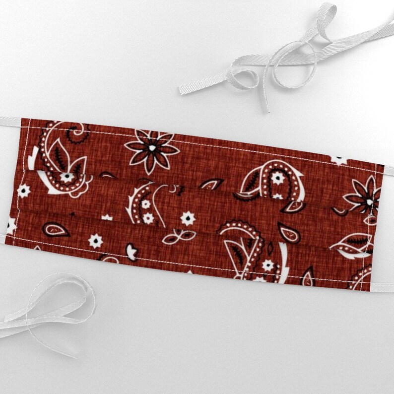 Cowboy Fabric Western Paisley Classic by Thecalvarium | Etsy