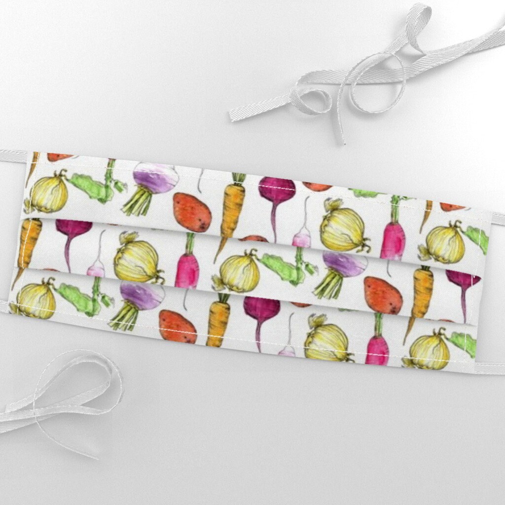 Vegetables Fabric Root Vegetables By Countrygarden Onion | Etsy