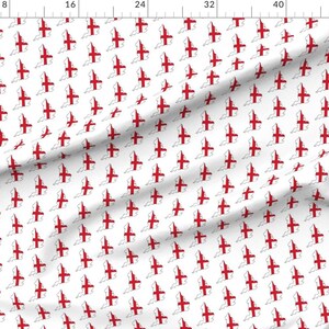 English Fabric - England Flag Overlay by Thinlinetextiles - England ...