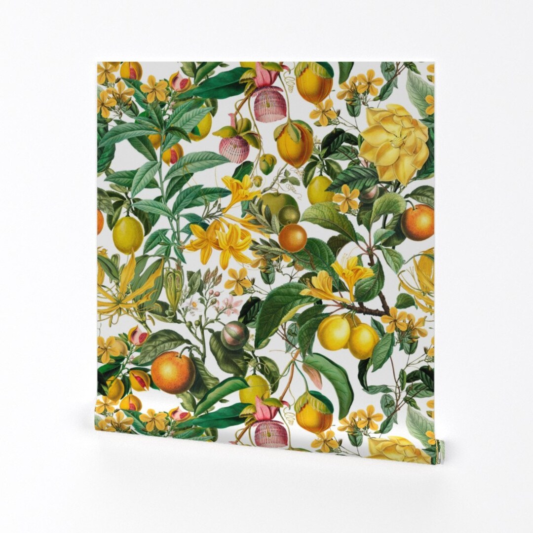 Fruit Trees Wallpaper Tropical Fresh Summer Fruits by Andrea Haase ...