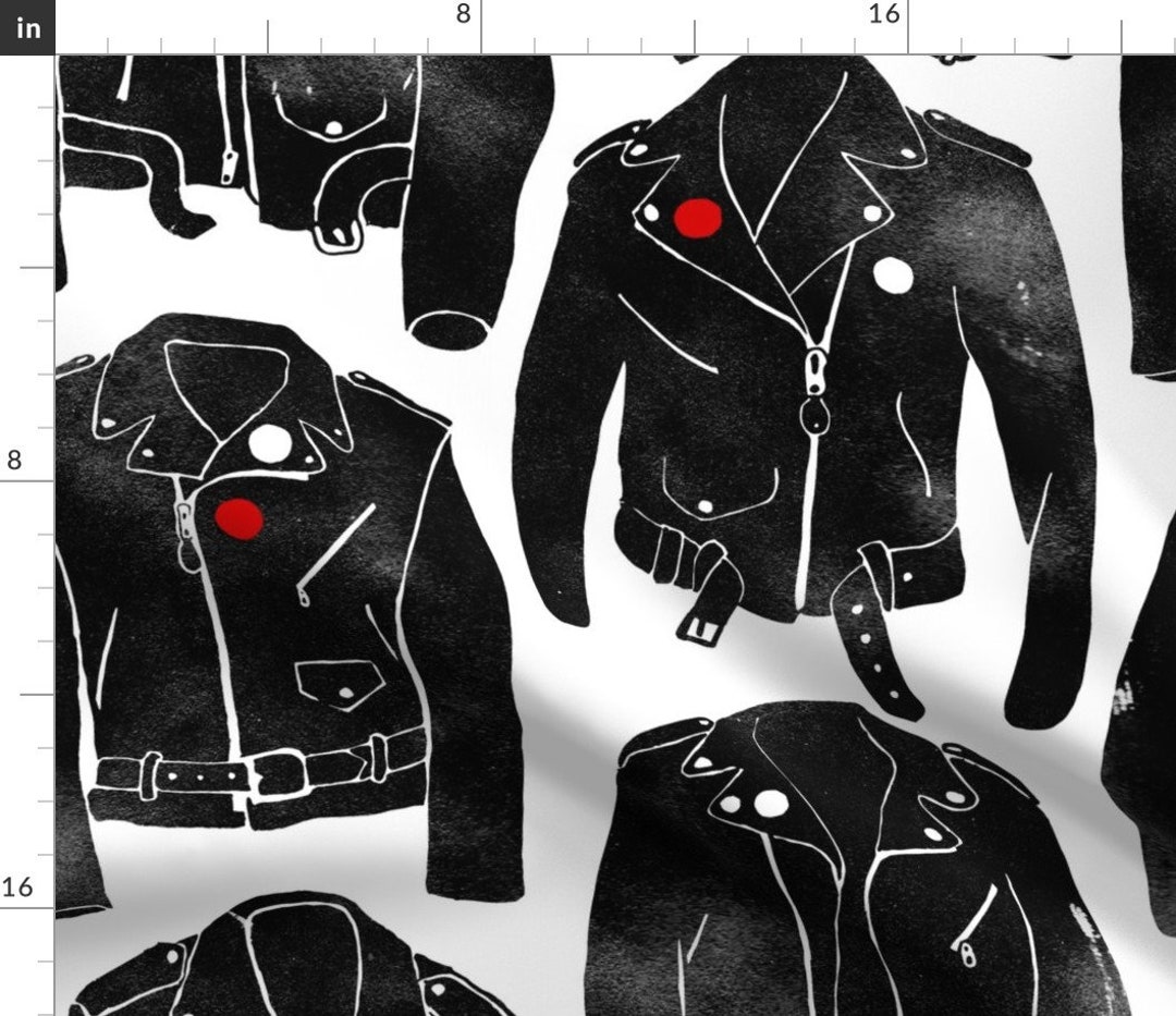 Punk Rock Jackets Fabric Punk Jackets Big by Ben Goetting - Etsy
