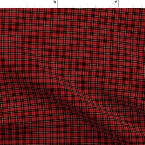 Traditional Plaid Fabric Wallace Clan Tartan Small by - Etsy