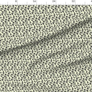 Flying Geese Fabric Birds in Flight Blue and Sage by Lburleighdesigns ...