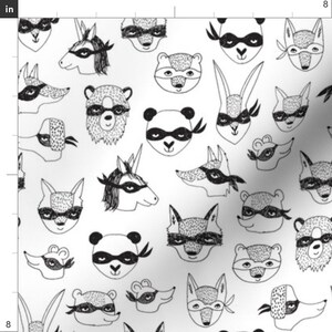 Bandit Animals // Kids Dress up Cute Masks Robbers Cute Kids - Etsy