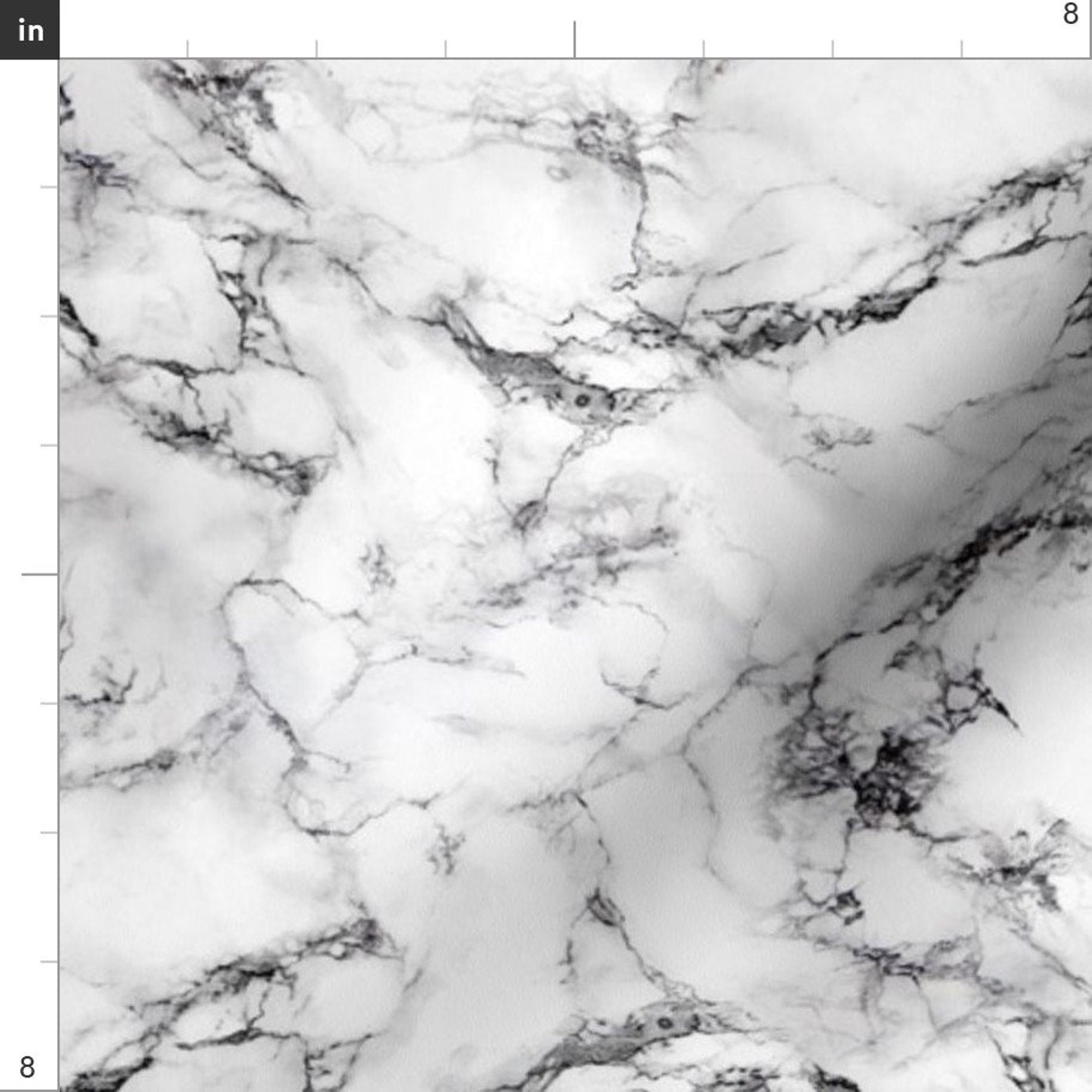 Marble Fabric Marble Texture in Black and White by - Etsy