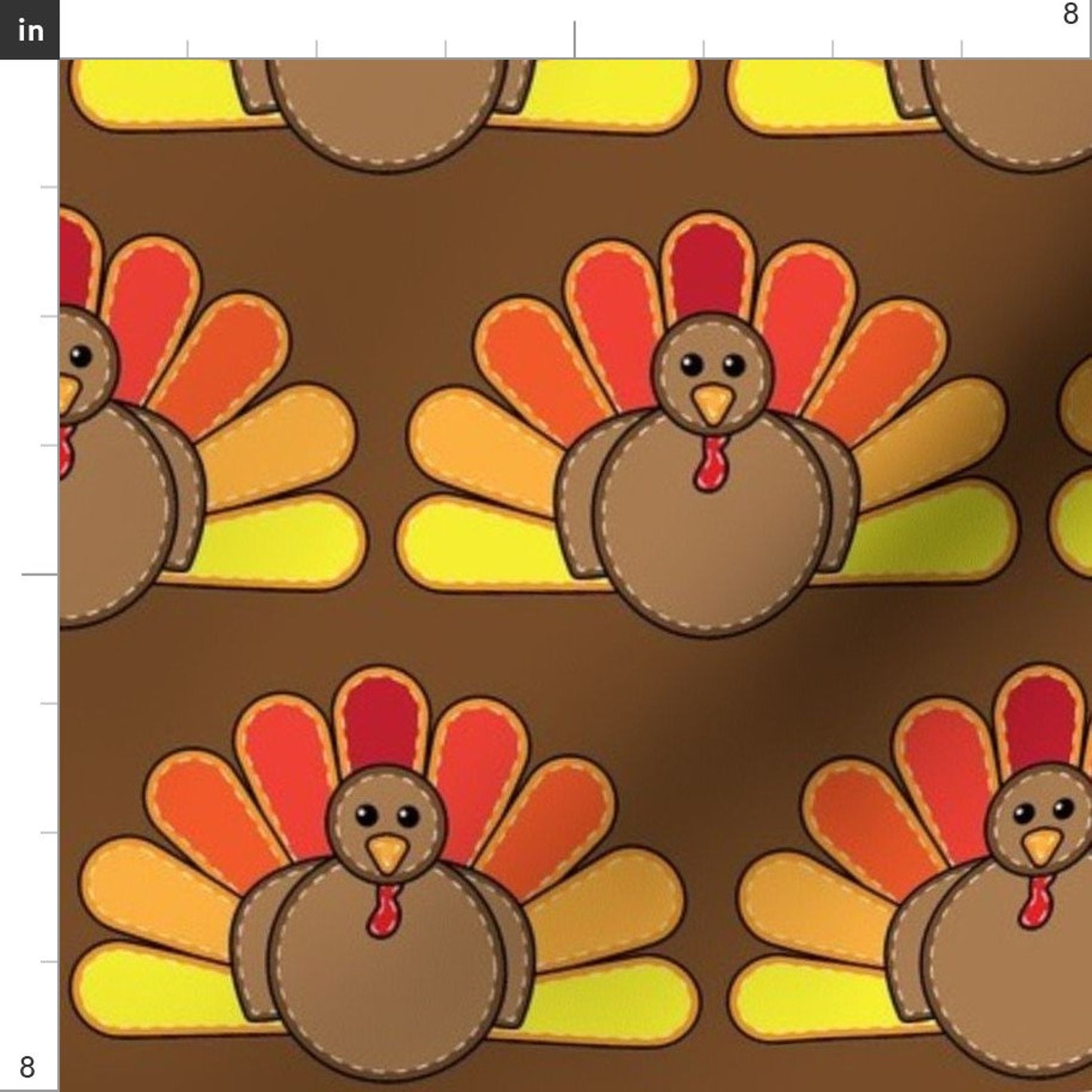 Thanksgiving Fabric Turkey for Thanksgiving by Juliematthews - Etsy