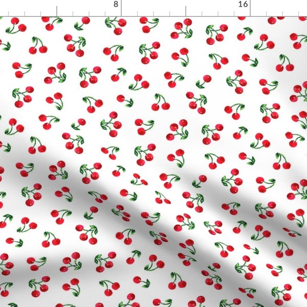 Cherry Fabric - Etsy