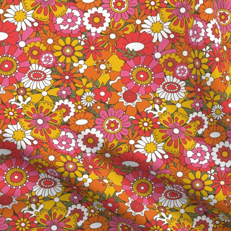 70s Flower Power - Etsy
