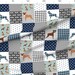 Boxer Dog Fabric Boxer Pet Quilt B Dog Breed Nursery Cheater Quilt ...