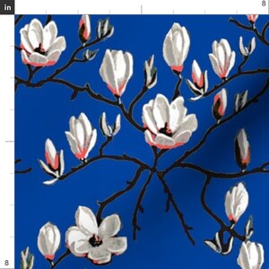 Magnolia Fabric Magnolia Garden by Magentarosedesigns | Etsy