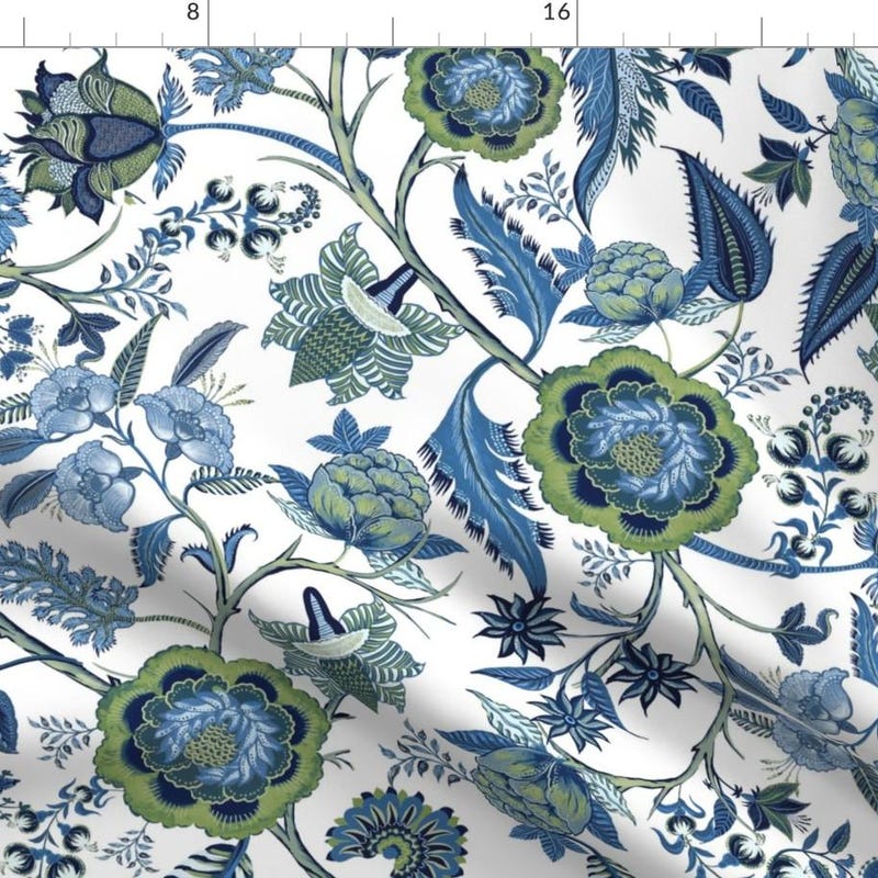 Blue Chintz - Etsy