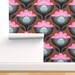 Mod Flowers Wallpaper Mod Deco Flower by Ottomanbrim Rust | Etsy