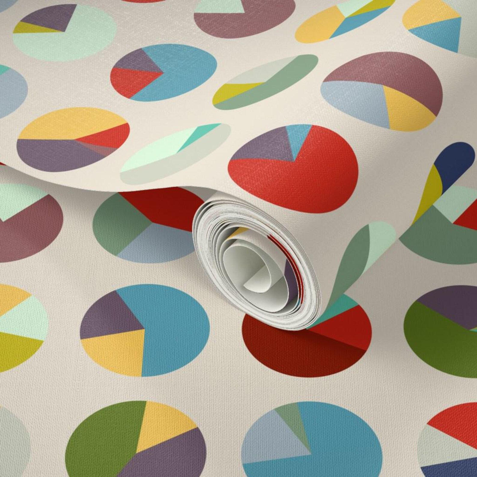 Math Wallpaper - Pie Charts by Candyjoyce - Math Pie Charts Yellow Red ...