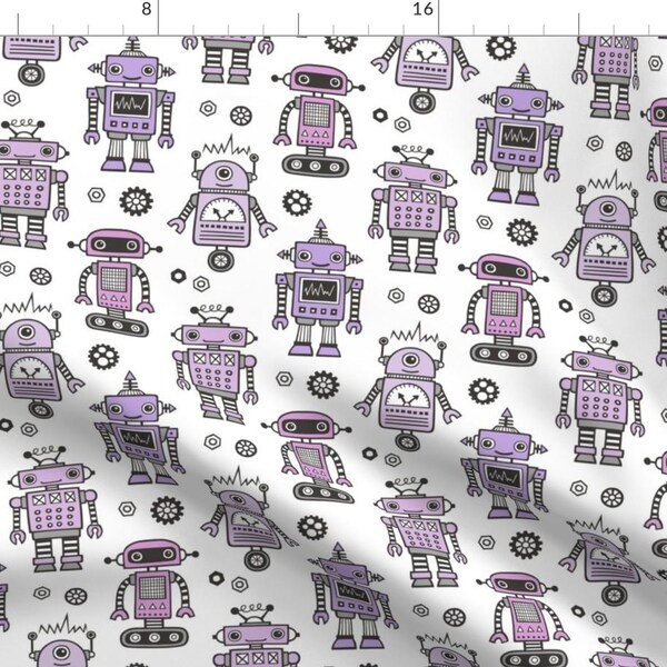 Purple Robot - Etsy