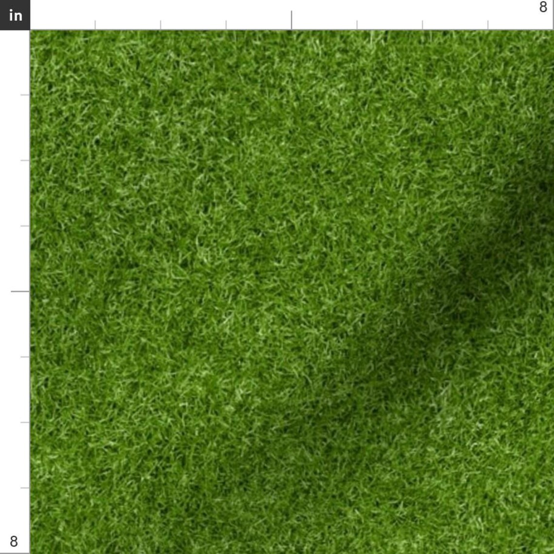 Grass Lawn Fabric - Lawn by Vo_aka_virginiao - Springtime Summer Grassy ...