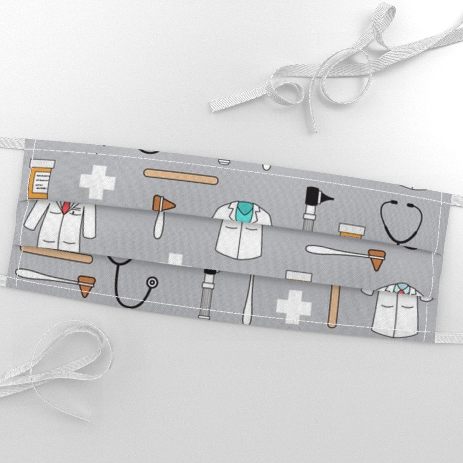 Doctor Fabric Doctor/medical Fabric by Littlearrowdesign - Etsy