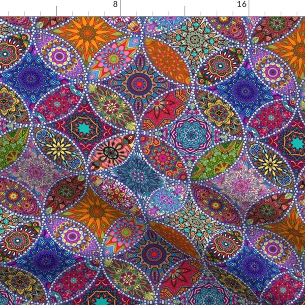 Boho Fabric - Etsy