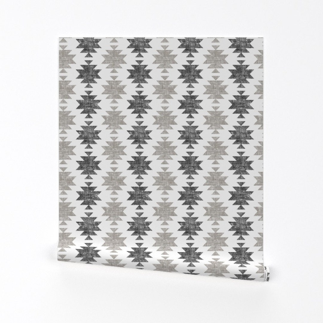 Aztec Geo Wallpaper Modern Aztec by Littlearrowdesign Aztec Western ...