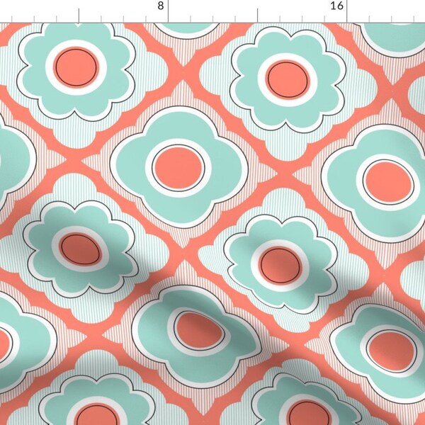 Mint Coral - Etsy