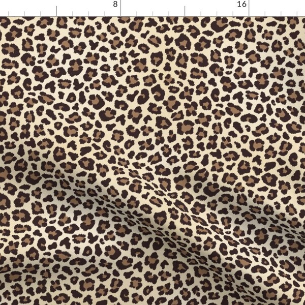 Leopard Fabric - Etsy